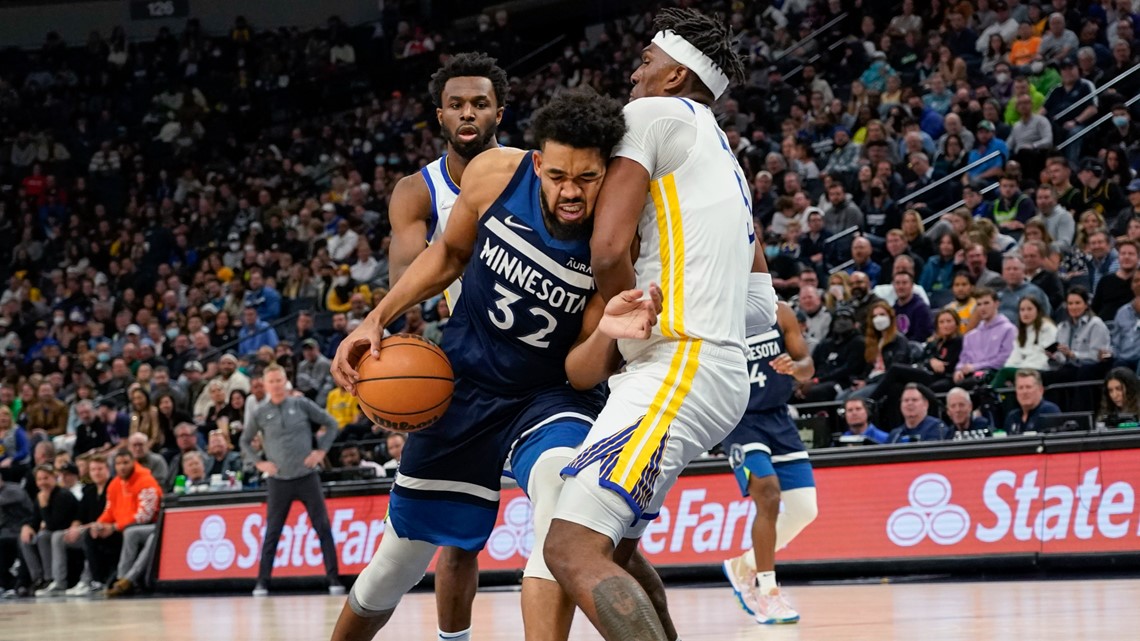 Towns hits for 39 as Wolves surge past Warriors 129-114, win back-to ...