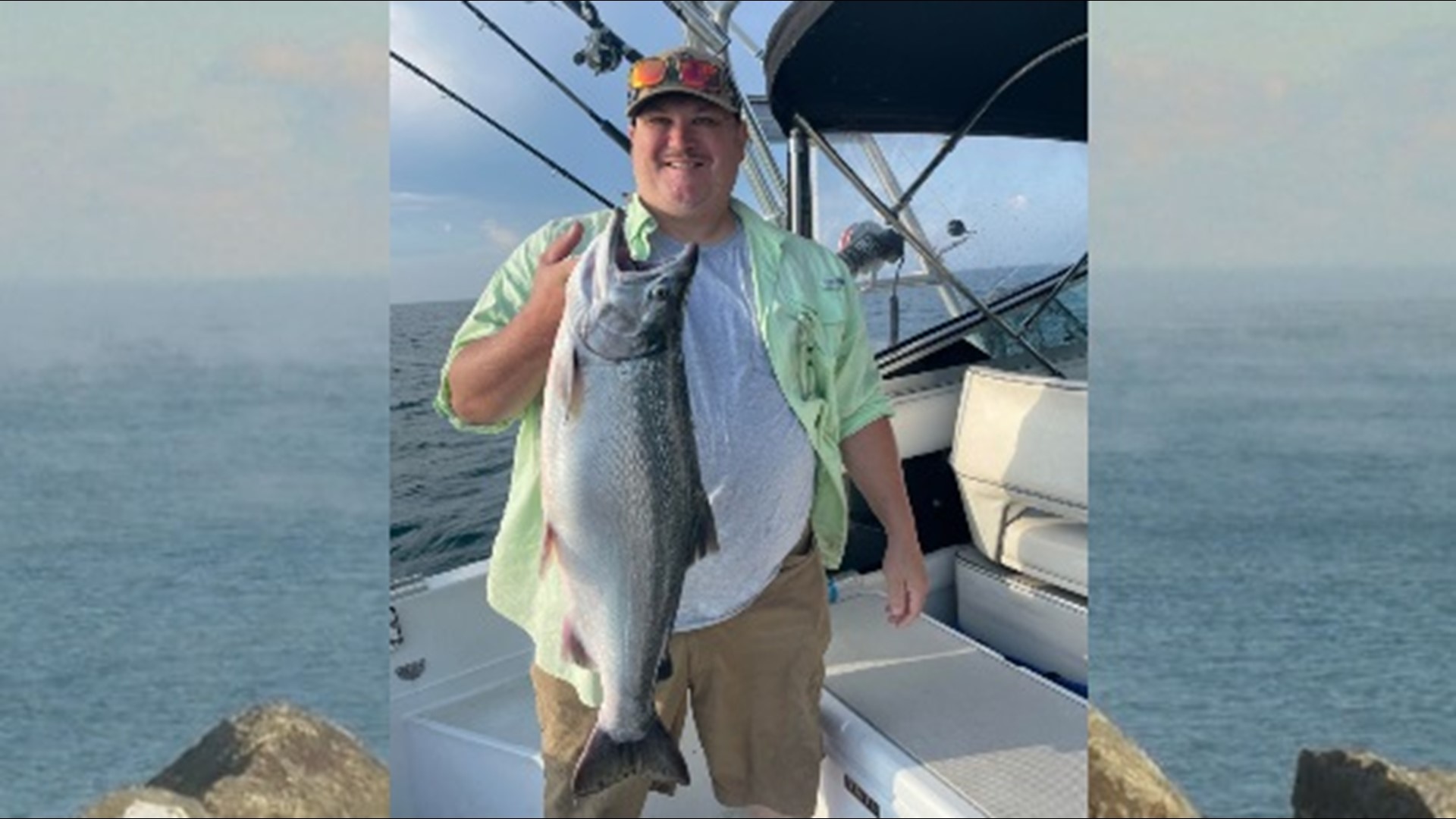 Minnesotan pulls record coho salmon from Lake Superior | kare11.com
