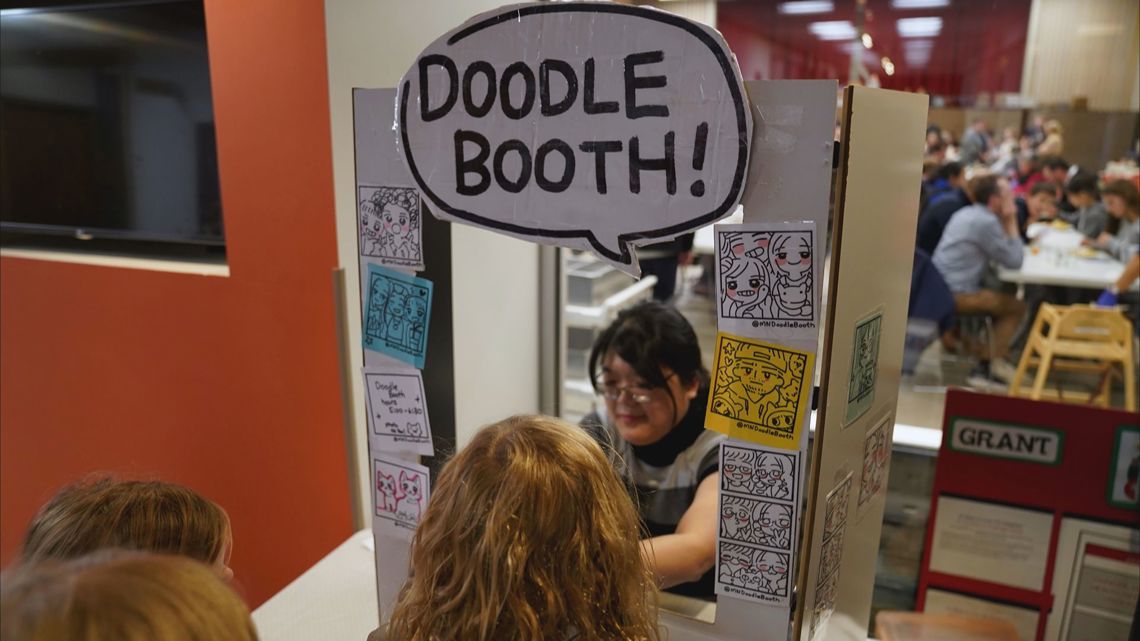 Love a photo booth? Try a live doodle booth | kare11.com
