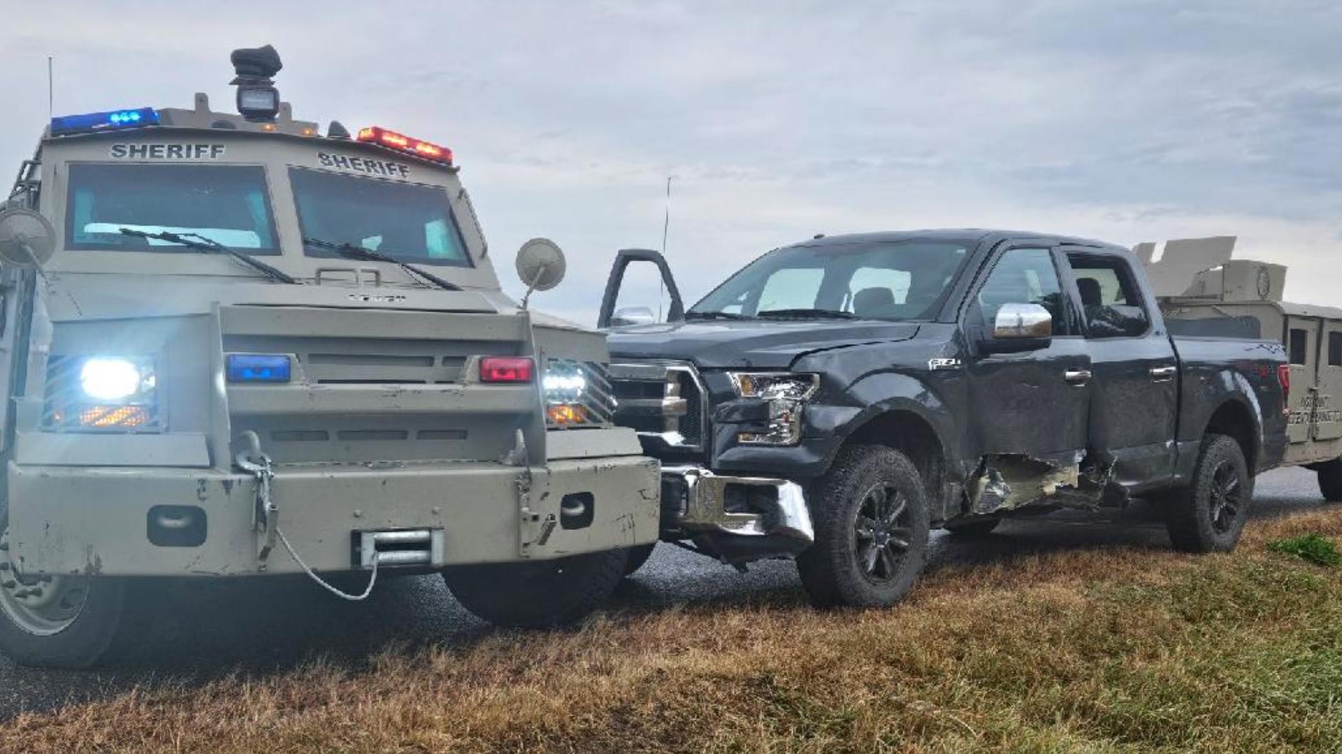 Sheriff: Barron County man rammed SWAT vehicle, pointed gun | kare11.com