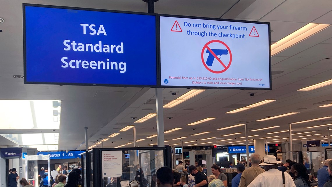 TSA intercepts two guns at MSP Airport in one day | kare11.com