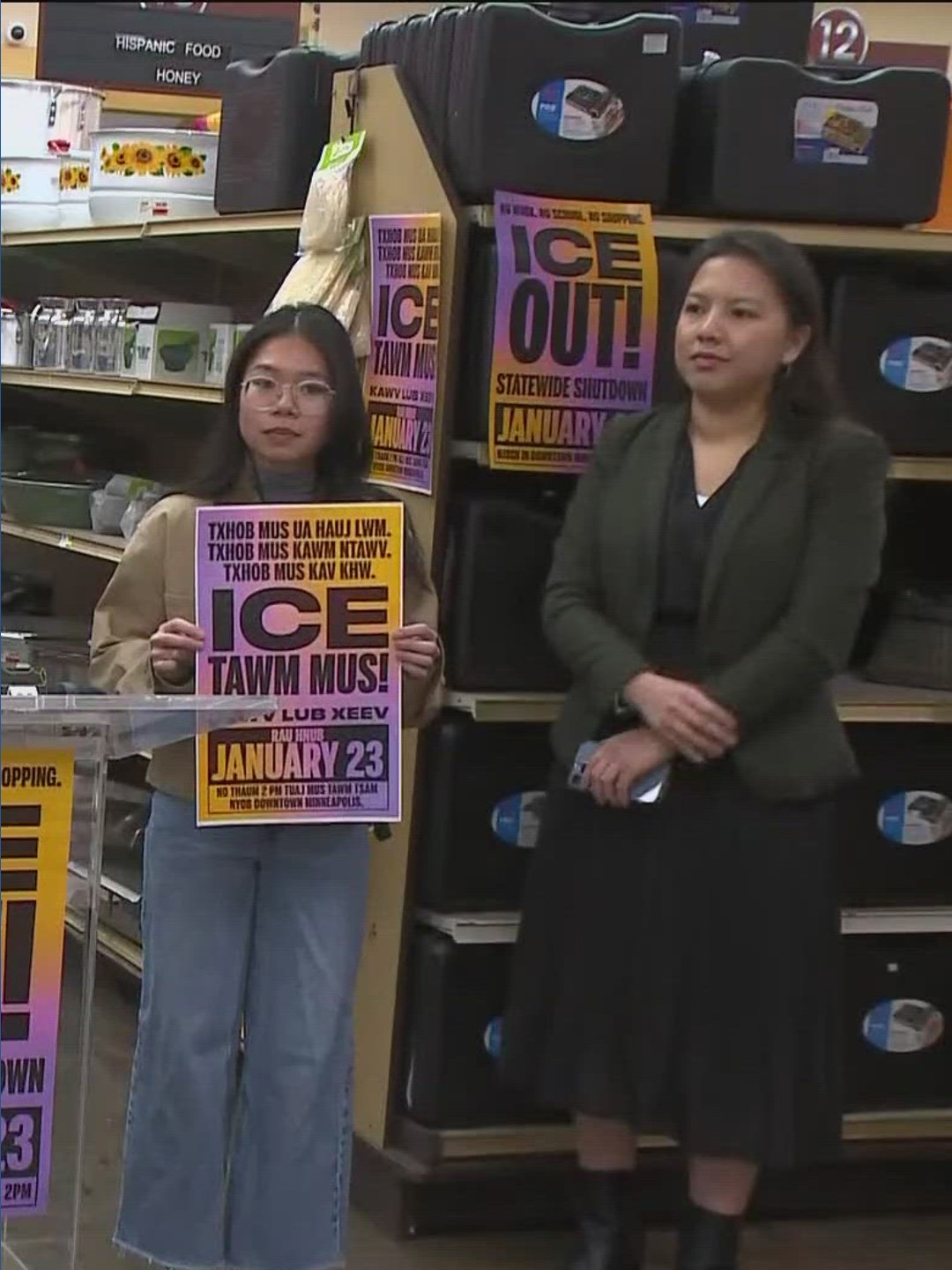 Activist Nekima Levy Armstrong, St. Paul school board member Chauntyll ...
