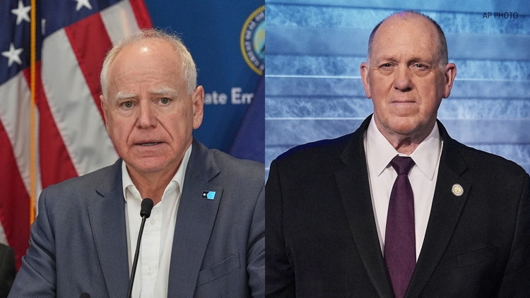 Gov. Tim Walz meets with border czar Tom Homan | kare11.com