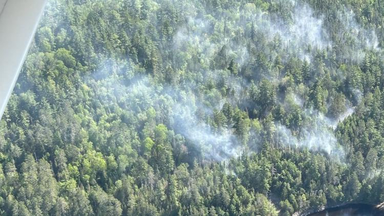 Lightning causes wildfires in northern MN | kare11.com