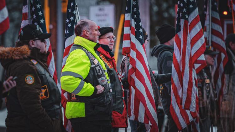 PHOTOS: Procession for fallen Burnsville firefighter/paramedic | kare11.com