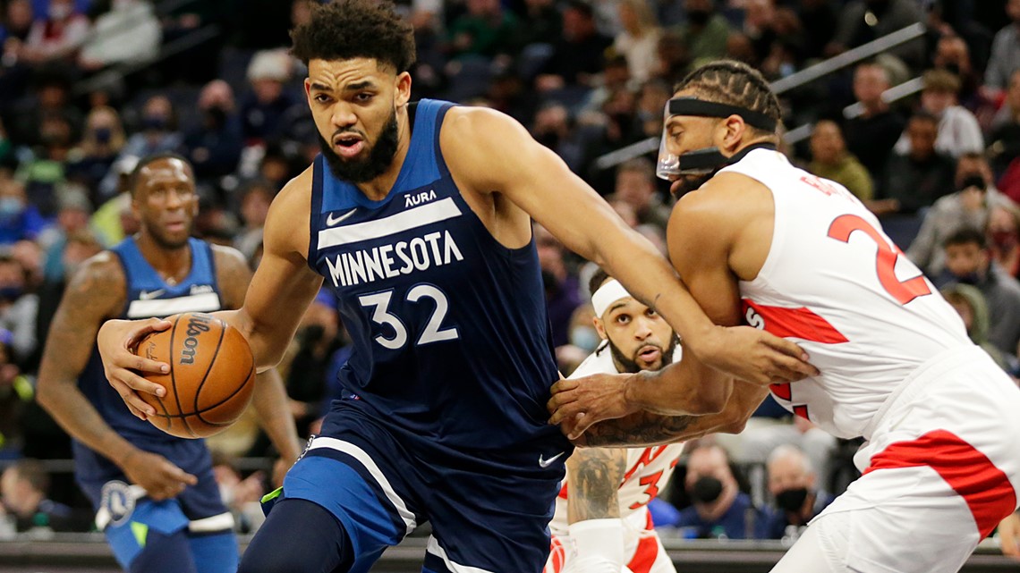 Raptors' Trent hits 30 points again in 103-91 win vs. Wolves | kare11.com