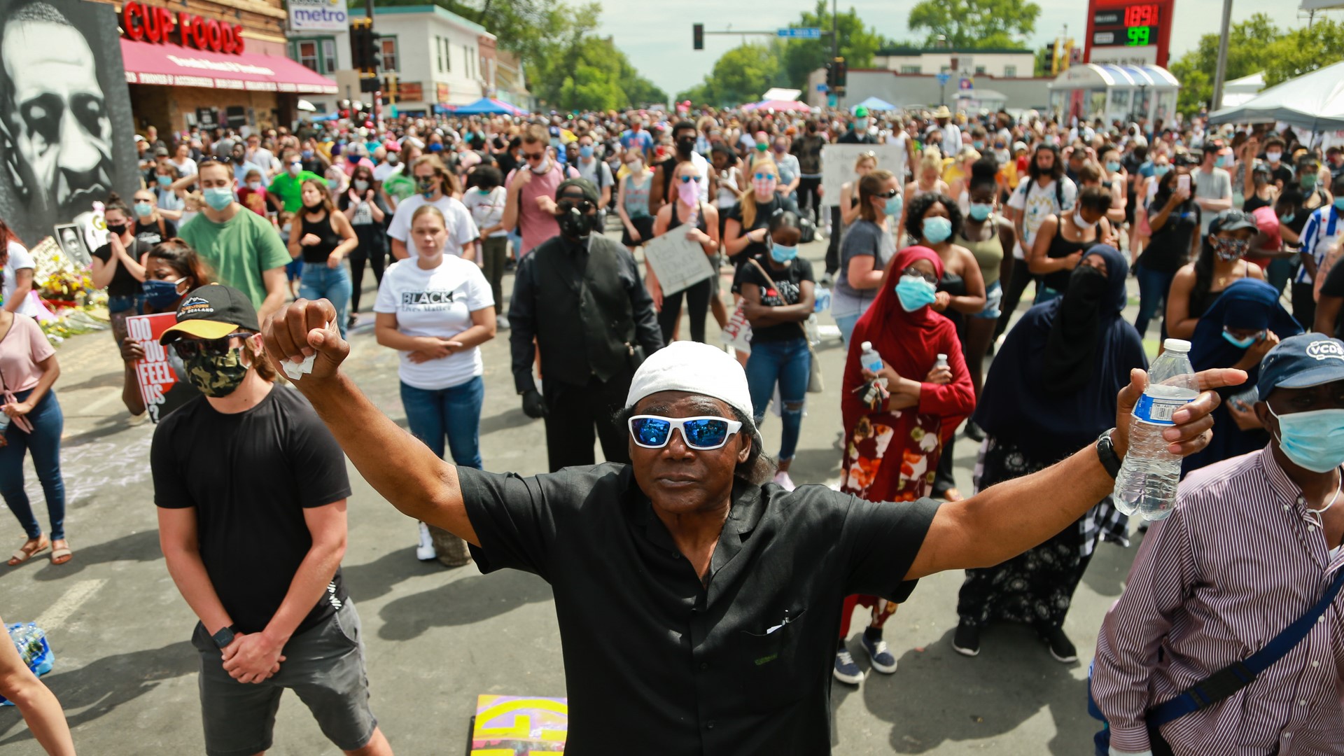 George Floyd memorial service held in Minneapolis | kare11.com