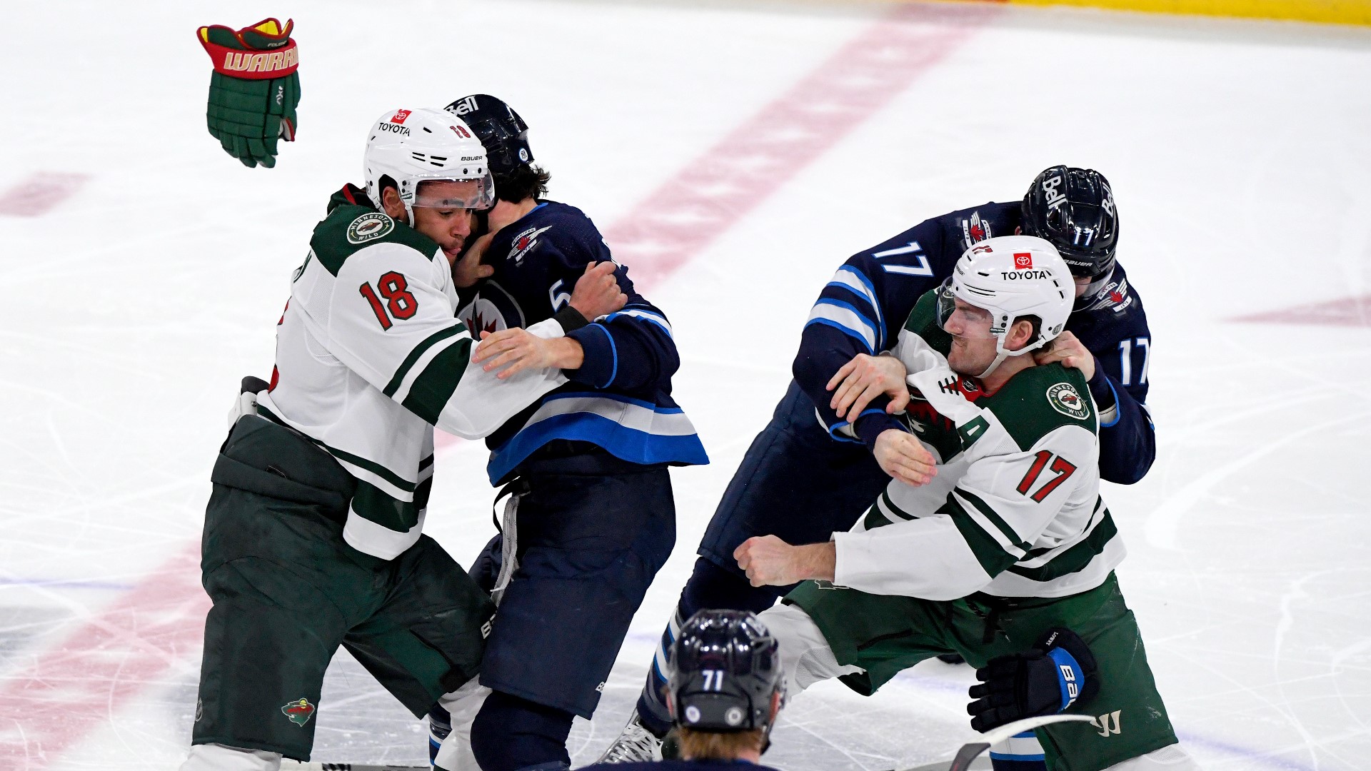 Wild's Foligno suspended for knee to the head during fight | kare11.com