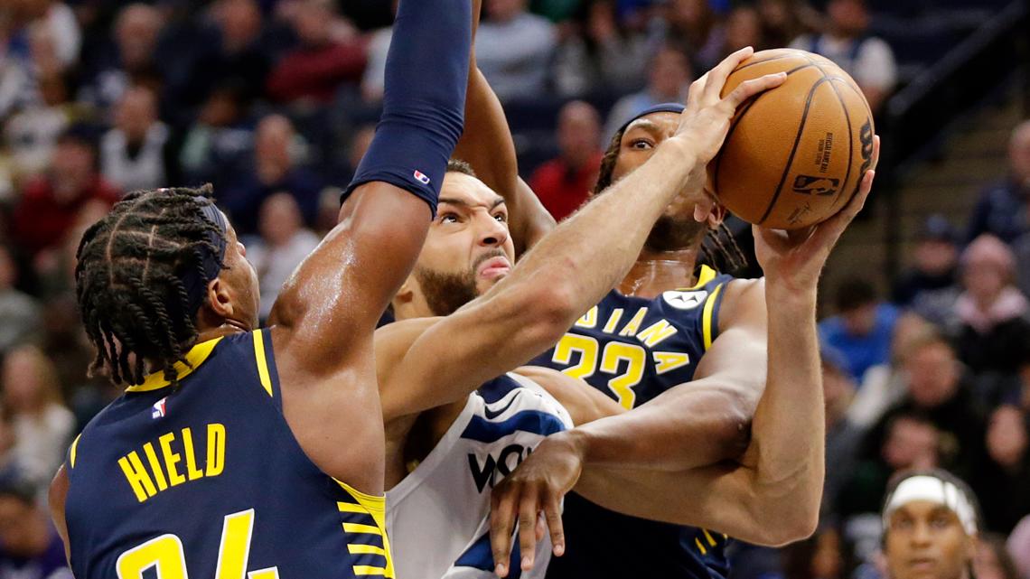 Timberwolves survive Pacer's comeback attempt, win 121-115 | kare11.com