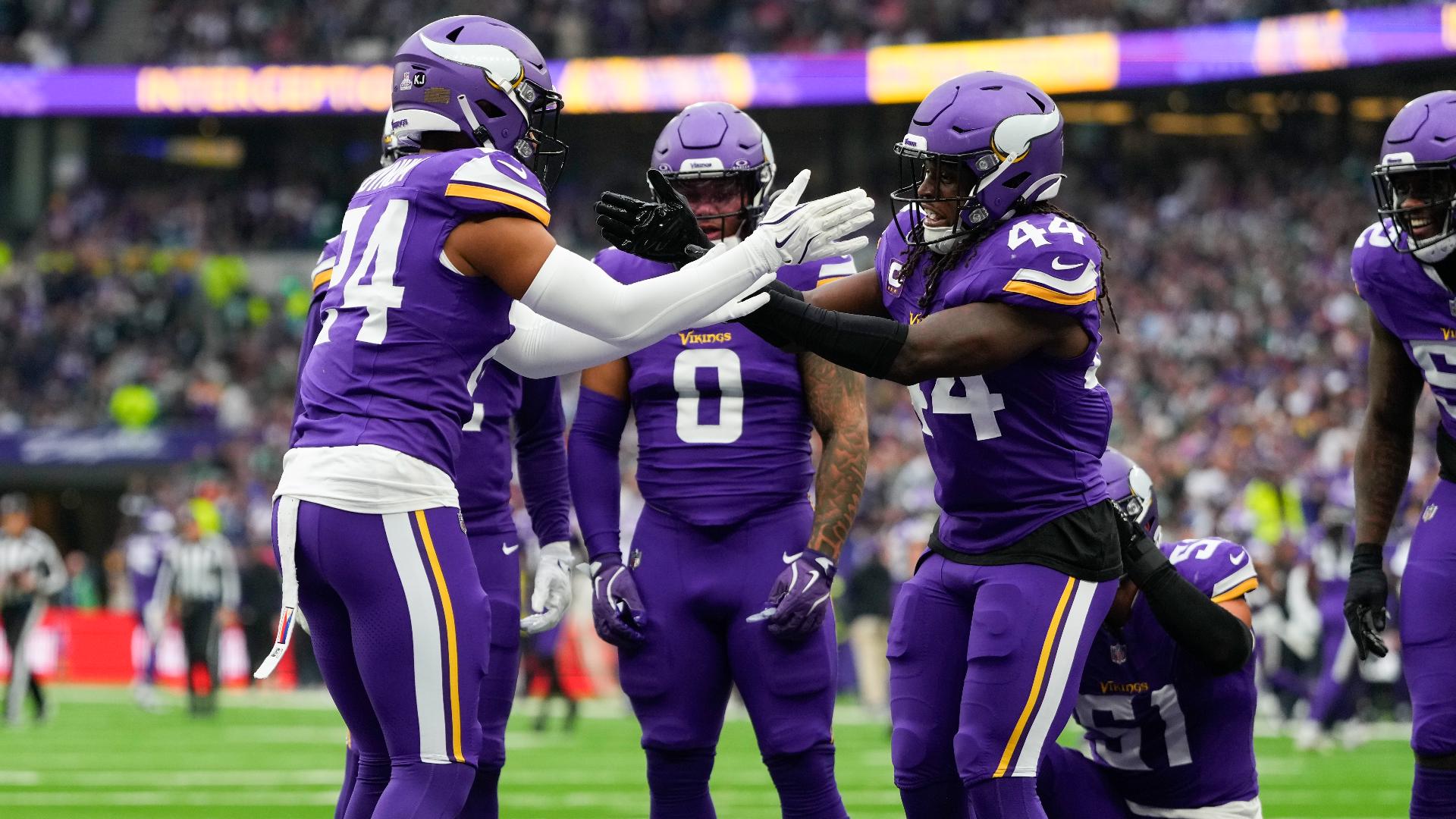 Camryn Bynum, Vikings defense enjoying early season success | kare11.com