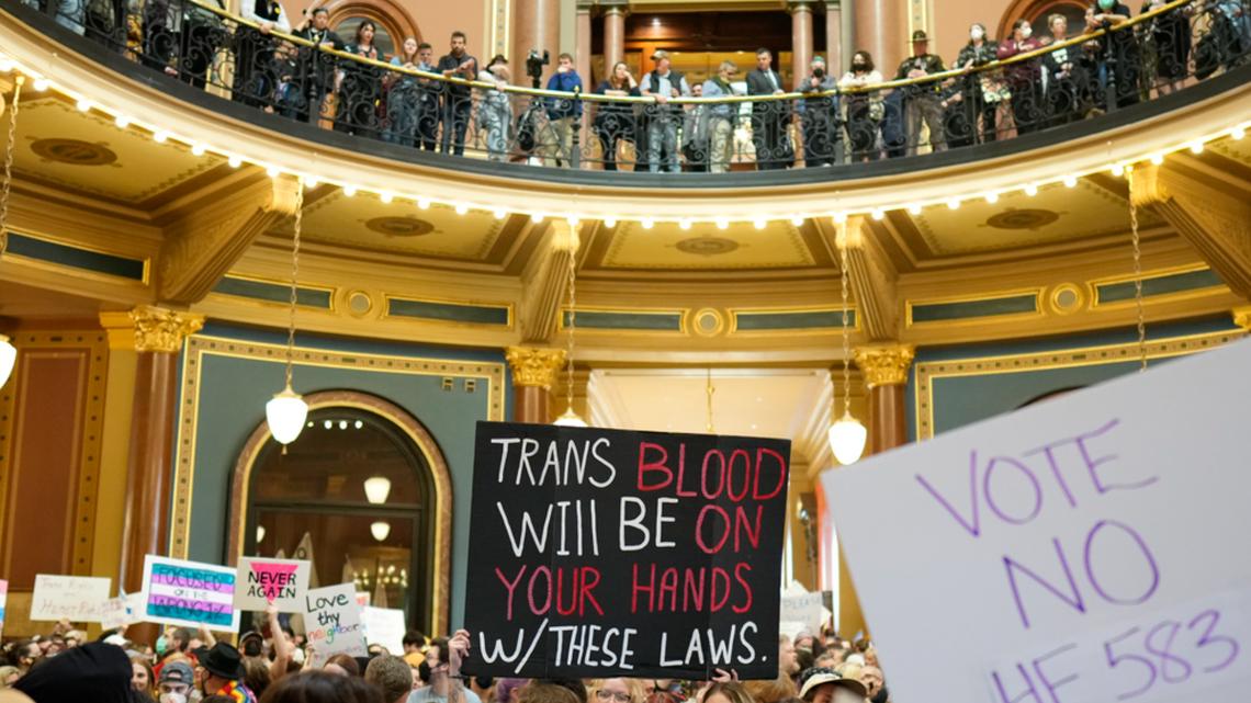 Bill removing gender identity protections approved by Iowa Senate ...