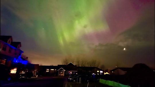 Northern lights visible over Minnesota, Wisconsin | kare11.com