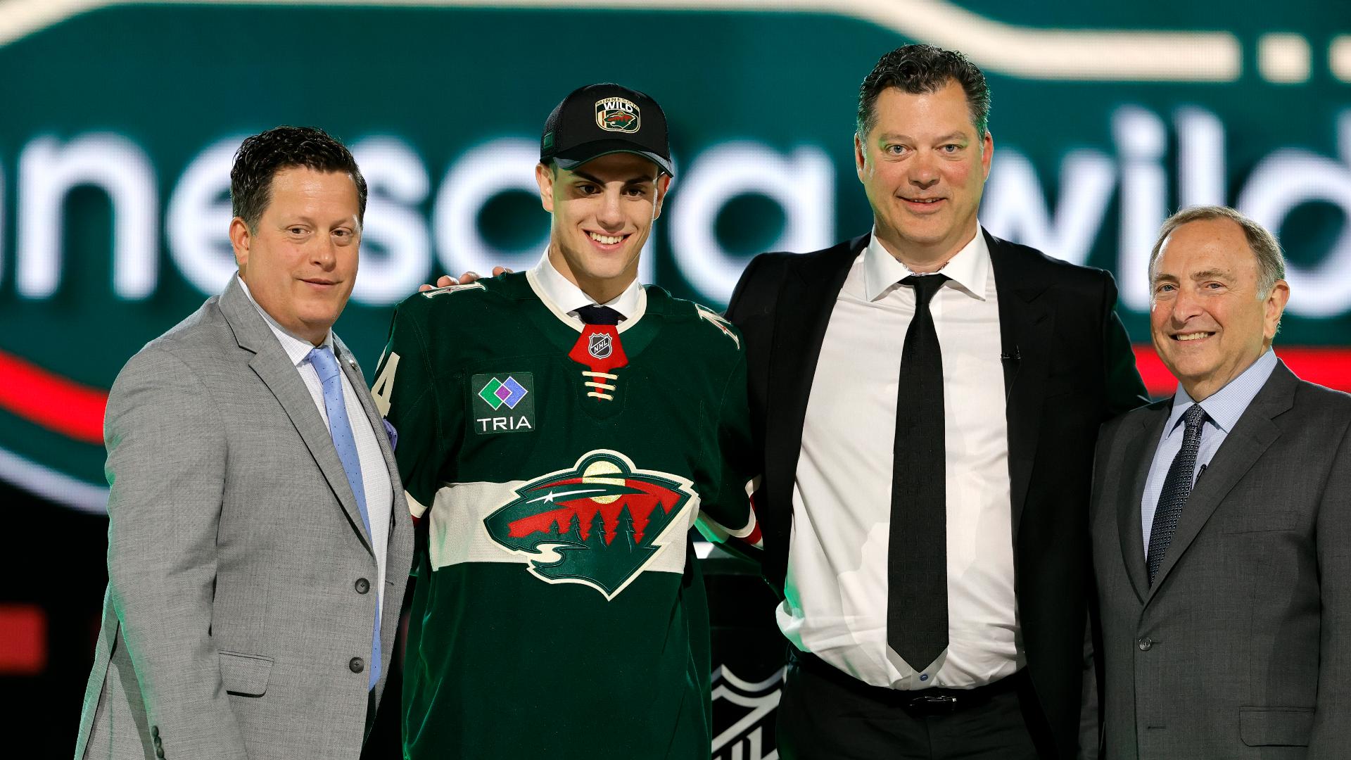 Wild draft defensemen Zeev Buium in first round of NHL Draft | kare11.com