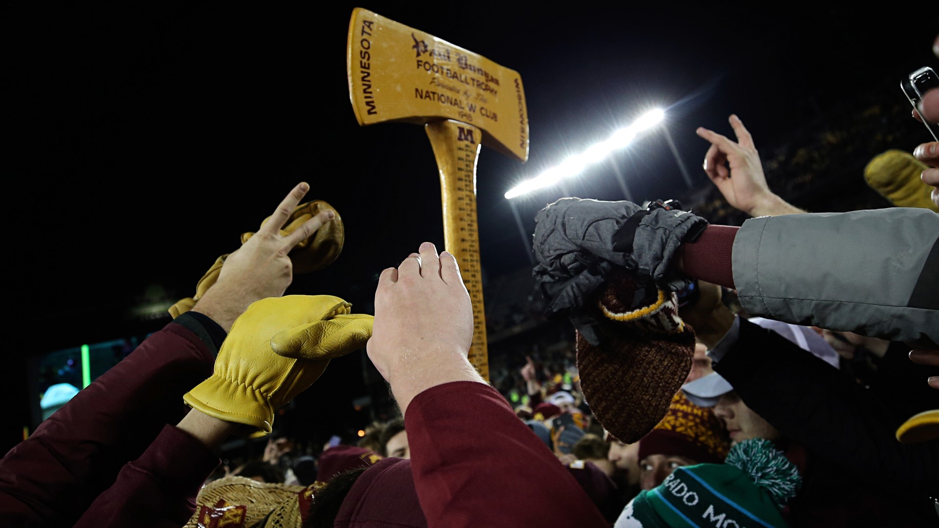 Minnesota chops down Wisconsin to take back Axe | kare11.com