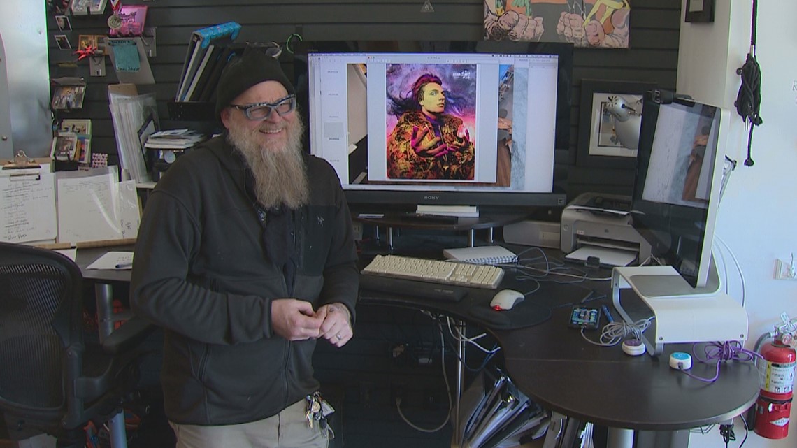 A Mpls dad's memorable poster project for his sons | kare11.com