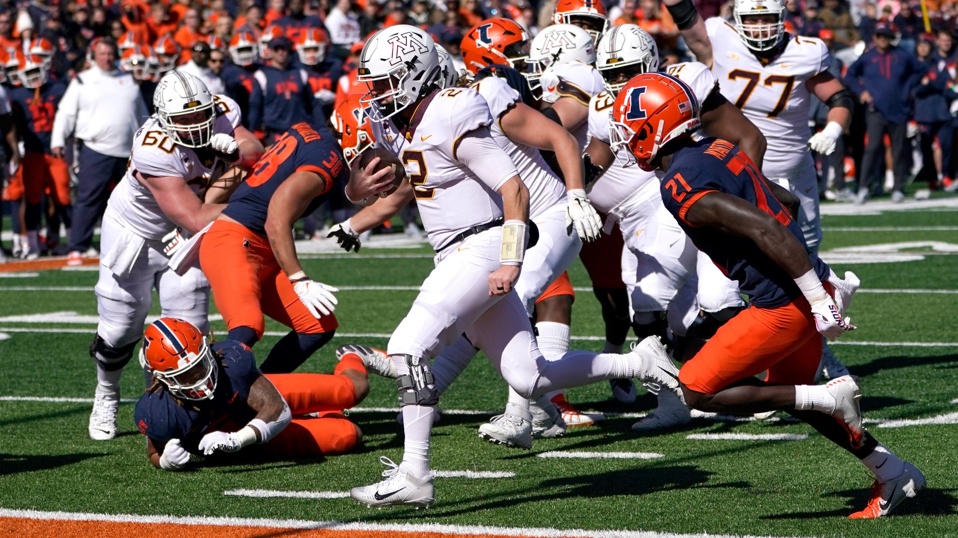 Minnesota loses 26-14 to Illinois | kare11.com
