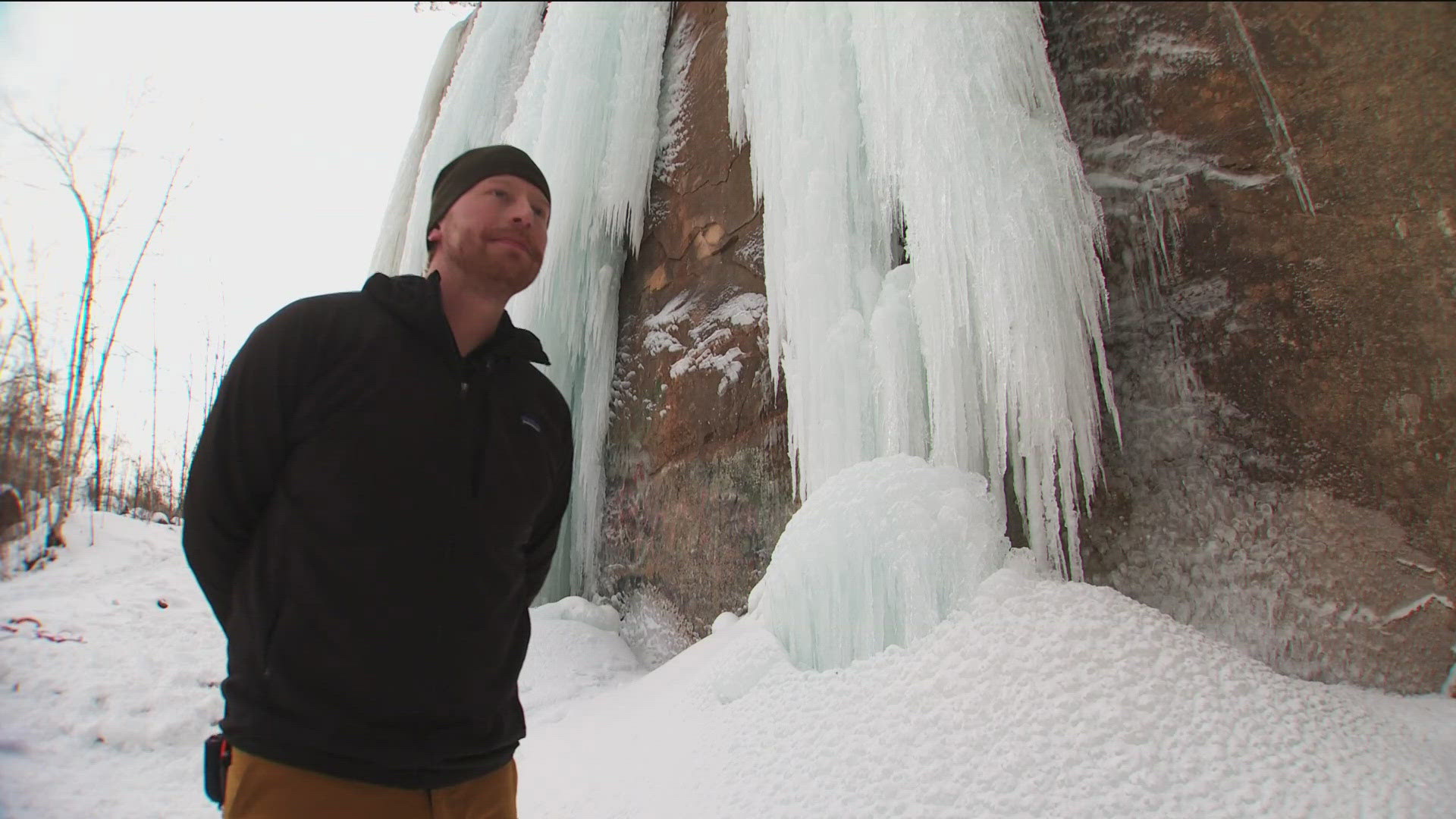 Sandstone Ice Climbing Festival brings adventure to Minnesota | kare11.com