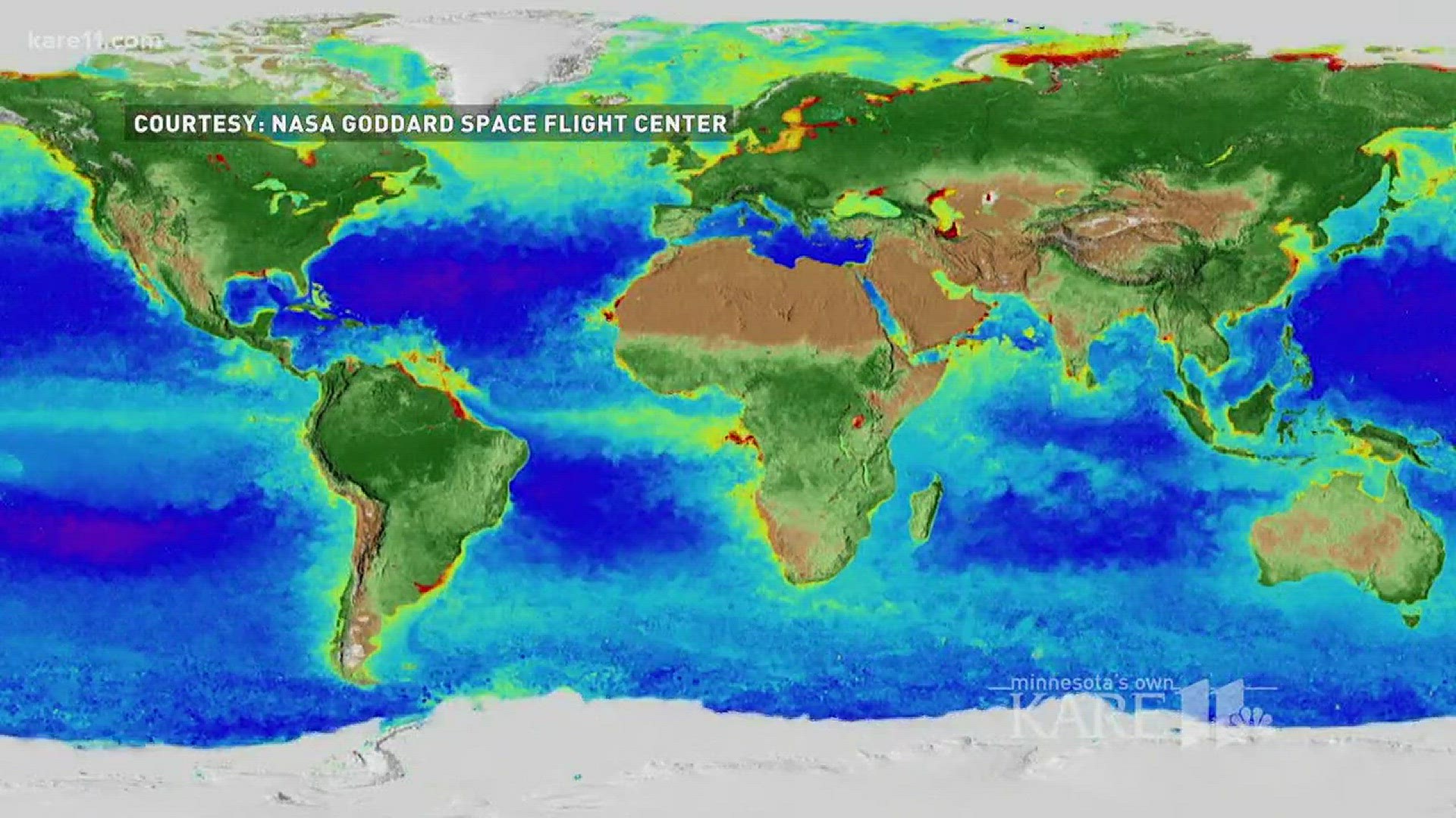 NASA Earth time-lapse shows 20 years of change | kare11.com