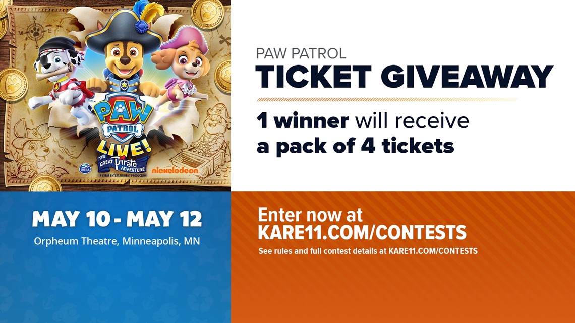 CONTEST: Win tickets to see Paw Patrol Live | kare11.com
