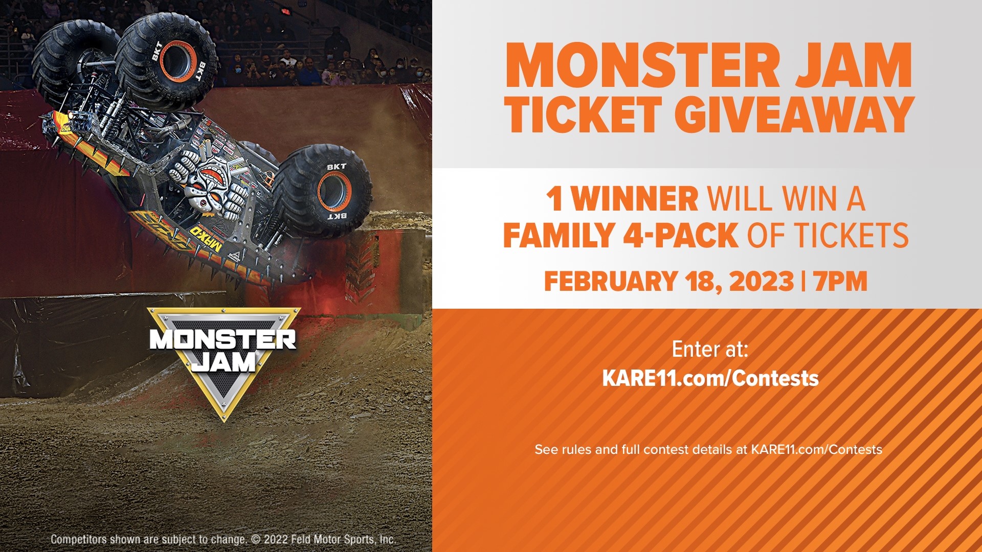 CONTEST: Win tickets to see Monster Jam | kare11.com