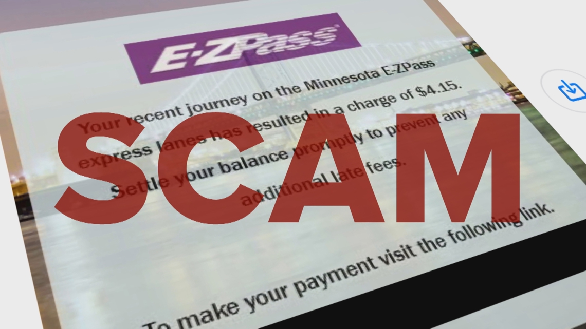 'Don't respond' | MnDOT warns of E-ZPass text message scam | kare11.com