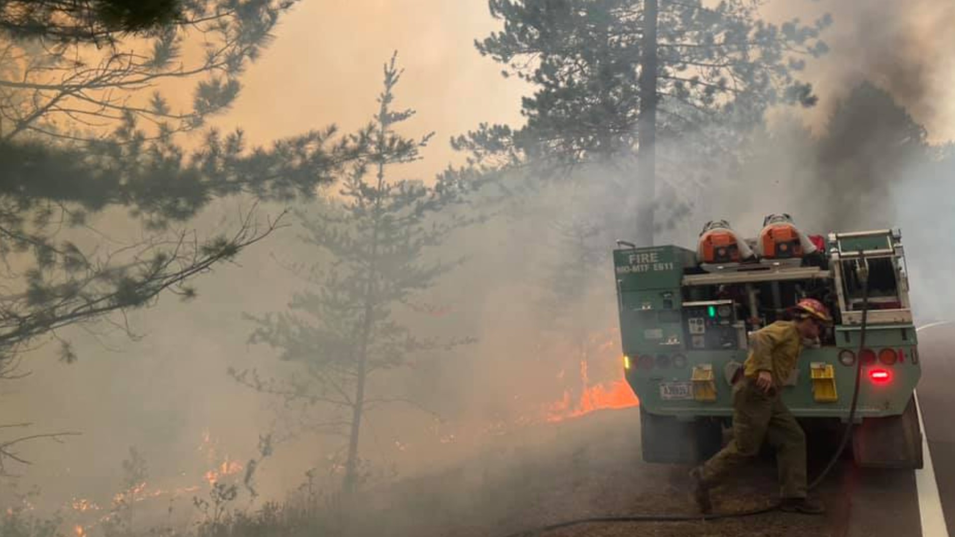 Greenwood Lake wildfire doubles in size | kare11.com