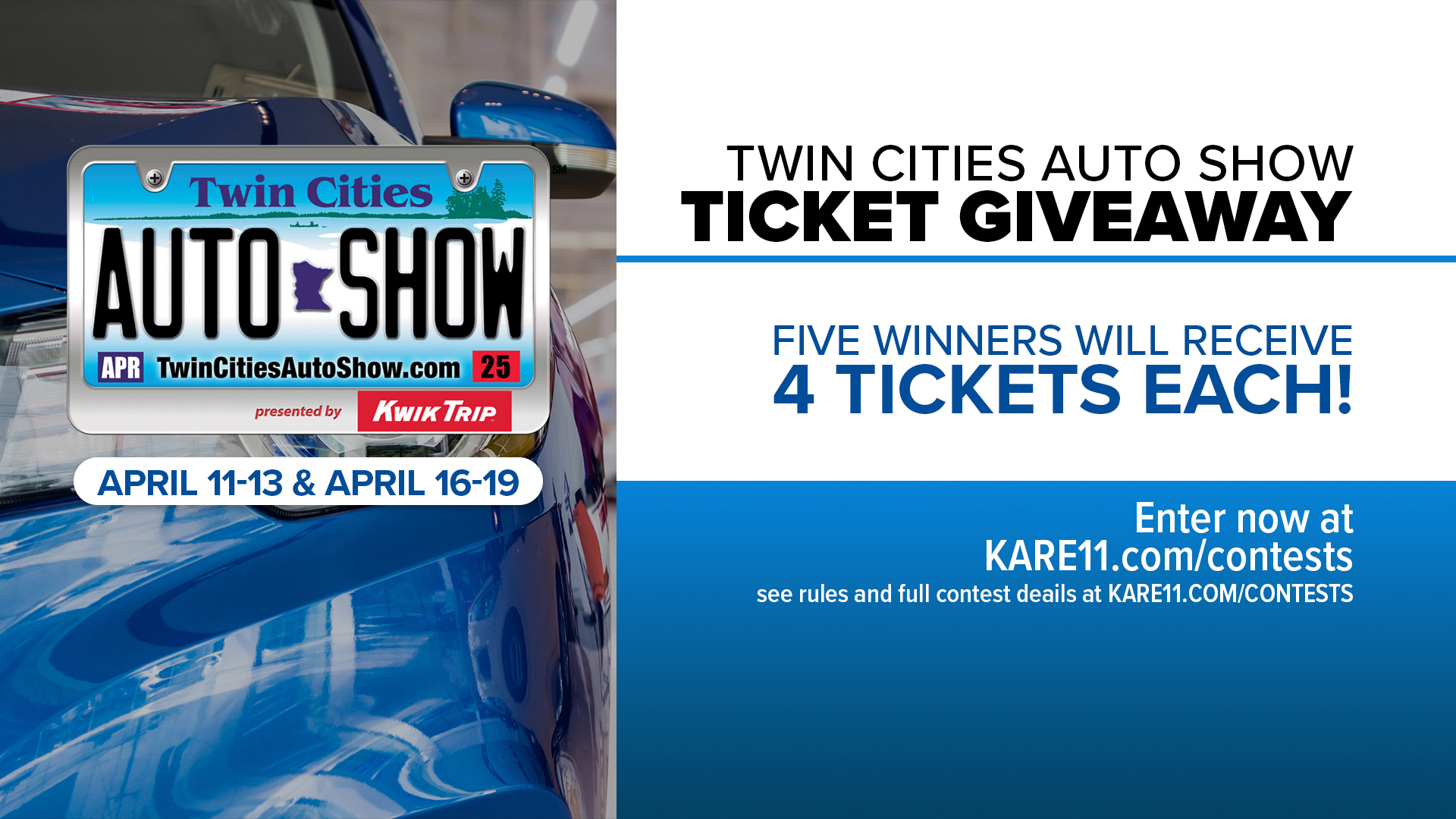 CONTEST: Win tickets to the Twin Cities Auto Show | kare11.com