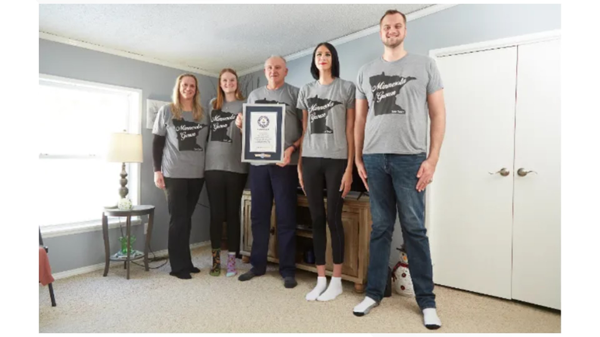 A Minnesota family is the tallest in the world | kare11.com