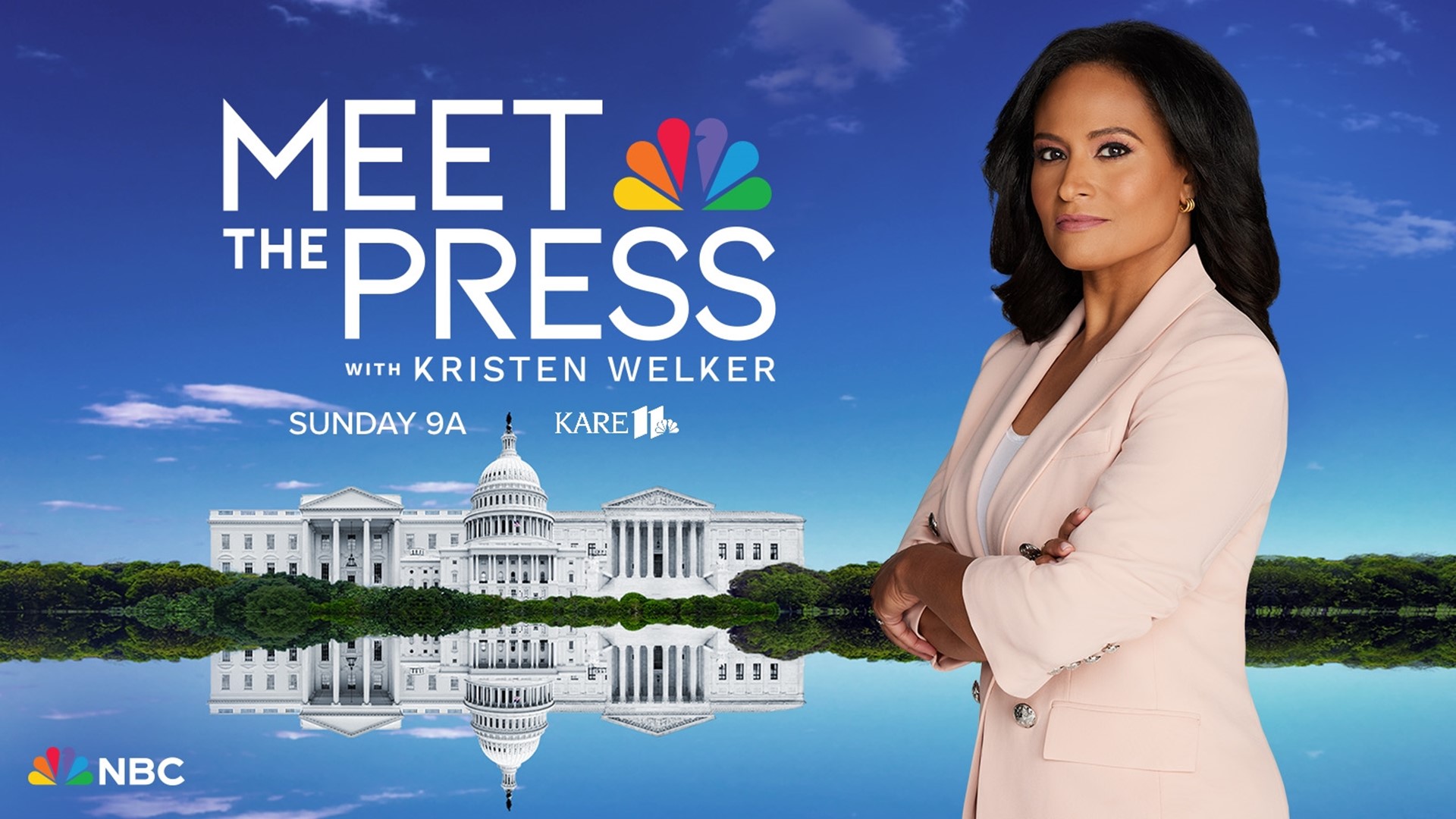 Kristen Welker makes history as new host of NBC's 'Meet the Press ...