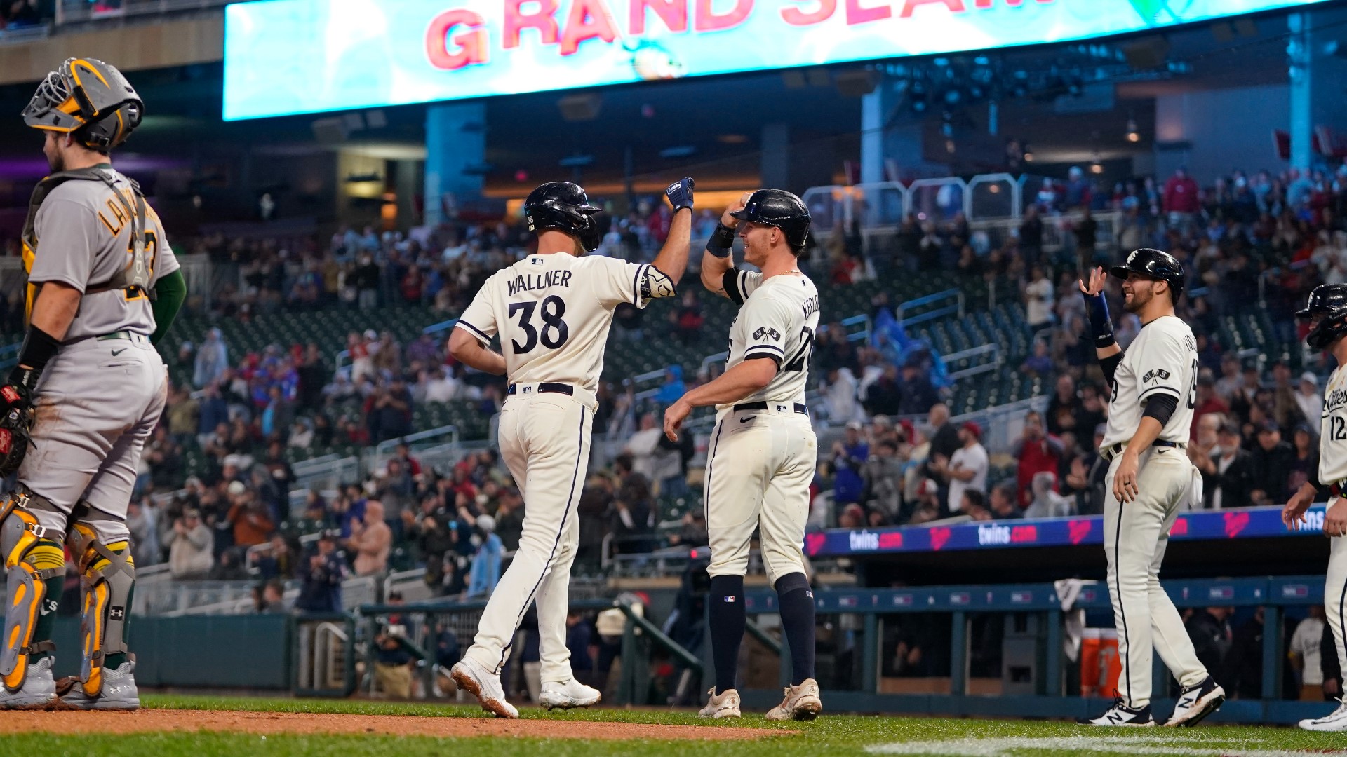 Matt Wallner hits grand slam to help Twins beat A's | kare11.com
