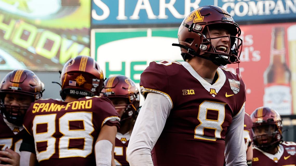 QB Athan Kaliakmanis to lead new-look Gopher offense in 2023 | kare11.com