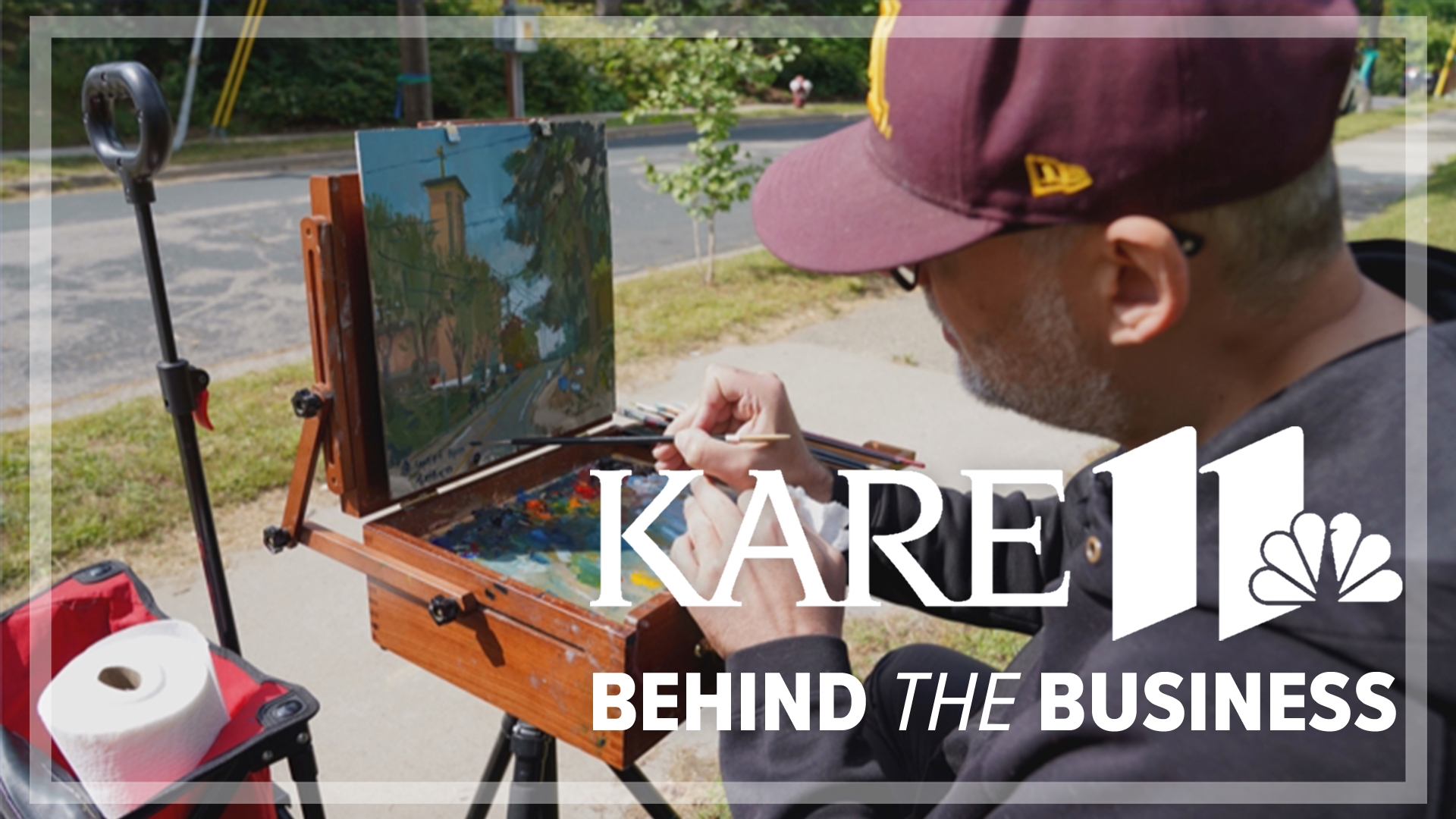 Artist Kickliy paints to benefit Annunciation shooting victims | kare11.com