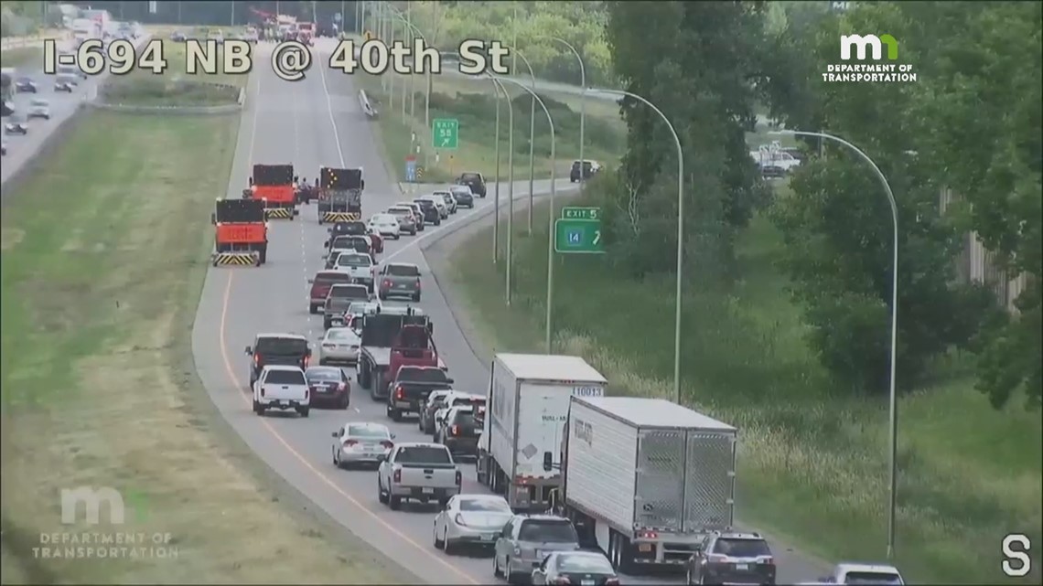 Eastbound I-694 reopens near Oakdale | kare11.com