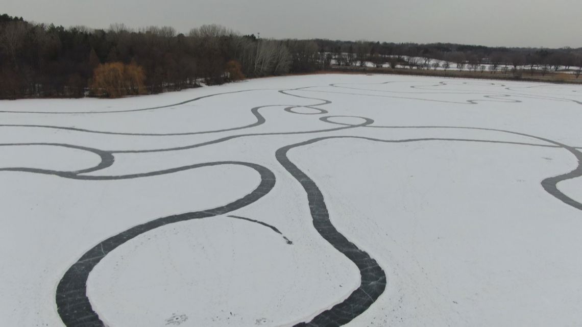 How a 2.5 mile ice skating trail on Wirth Lake popped up | kare11.com