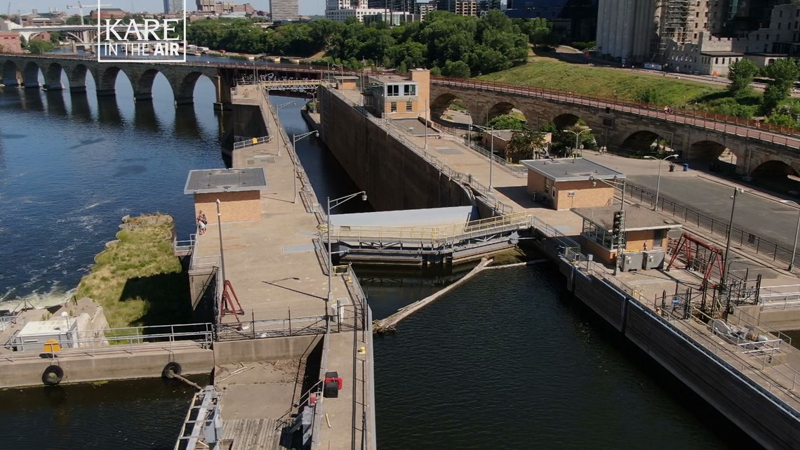 Minneapolis locks and dams closed to recreational boats | kare11.com