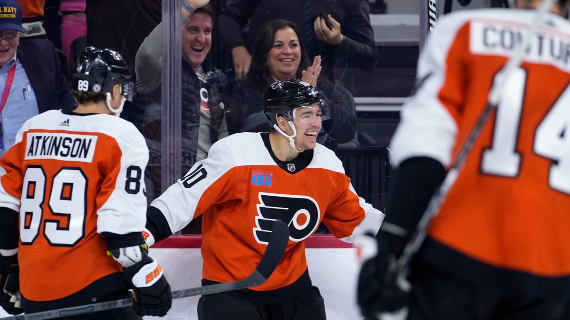 Brink scores first two NHL goals as Flyers defeat Wild, 6-2 | kare11.com