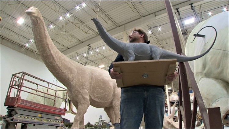 Minnesotan lives every child's dream — he makes dinosaurs | kare11.com