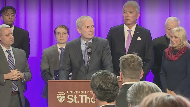 St. Thomas spending $75 million gift on new sports arena | kare11.com