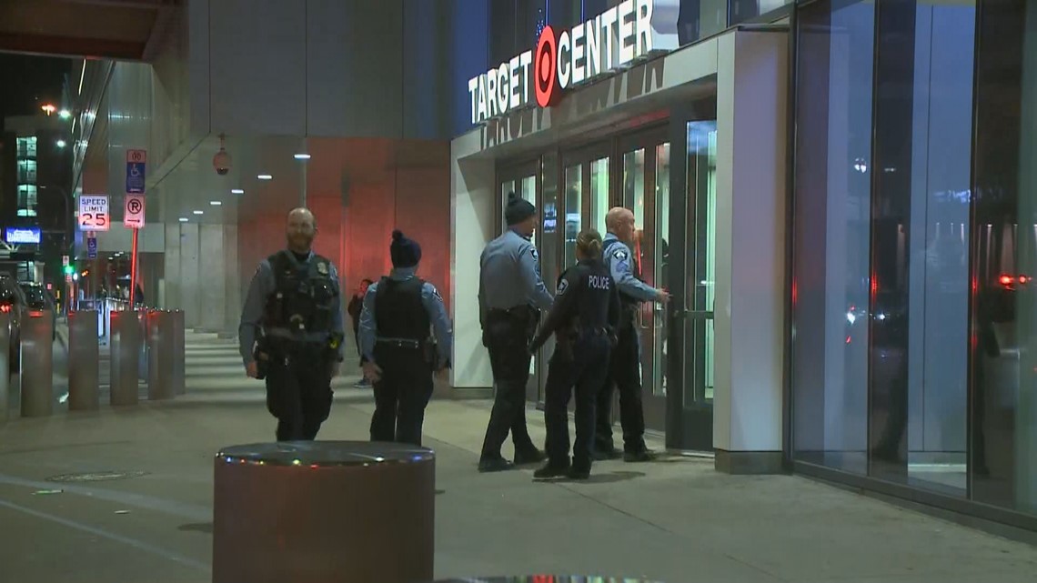 Police say no shots fired inside Target Center Saturday night | kare11.com