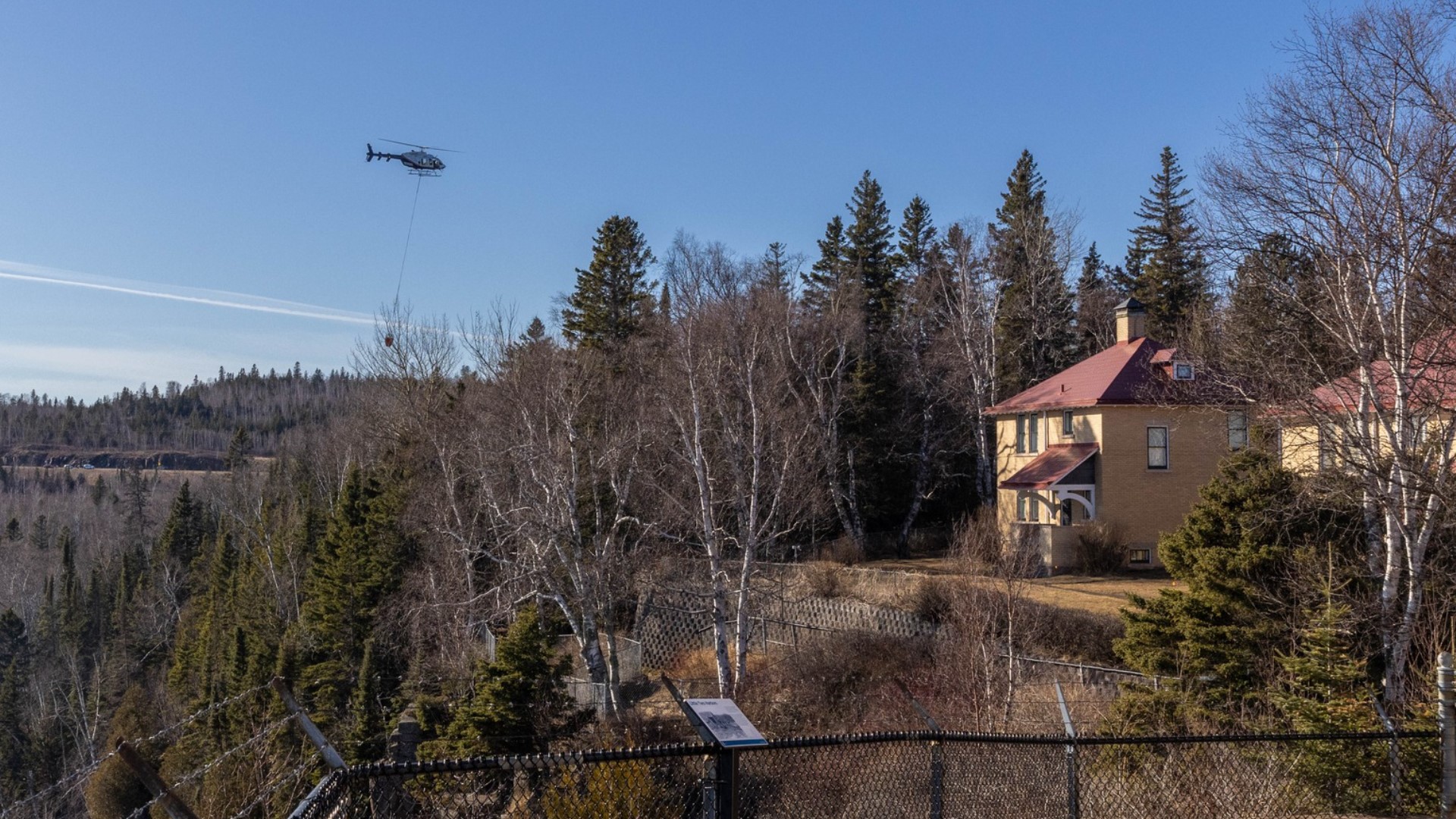 Split Rock Lighthouse complex evacuated Tuesday due to wildfire ...