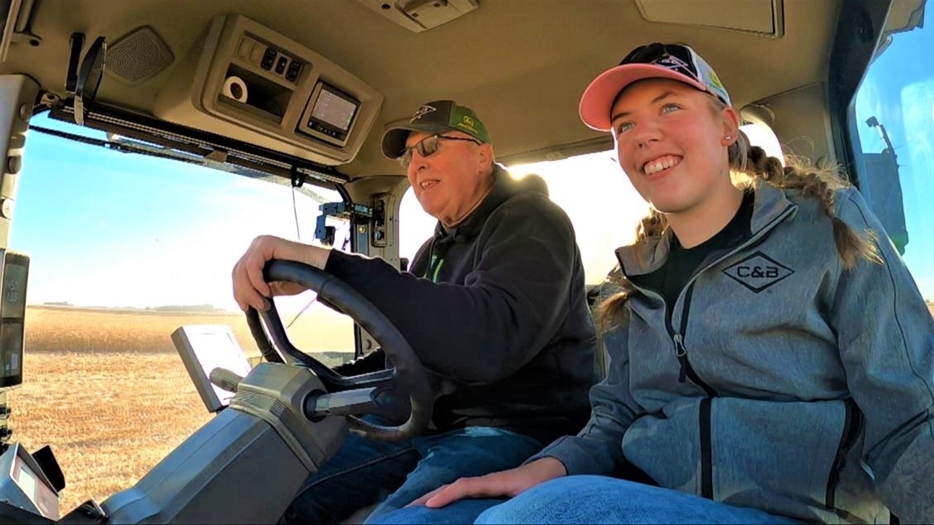 Teen girl becomes 'superhero' to farmer struck by crisis | kare11.com