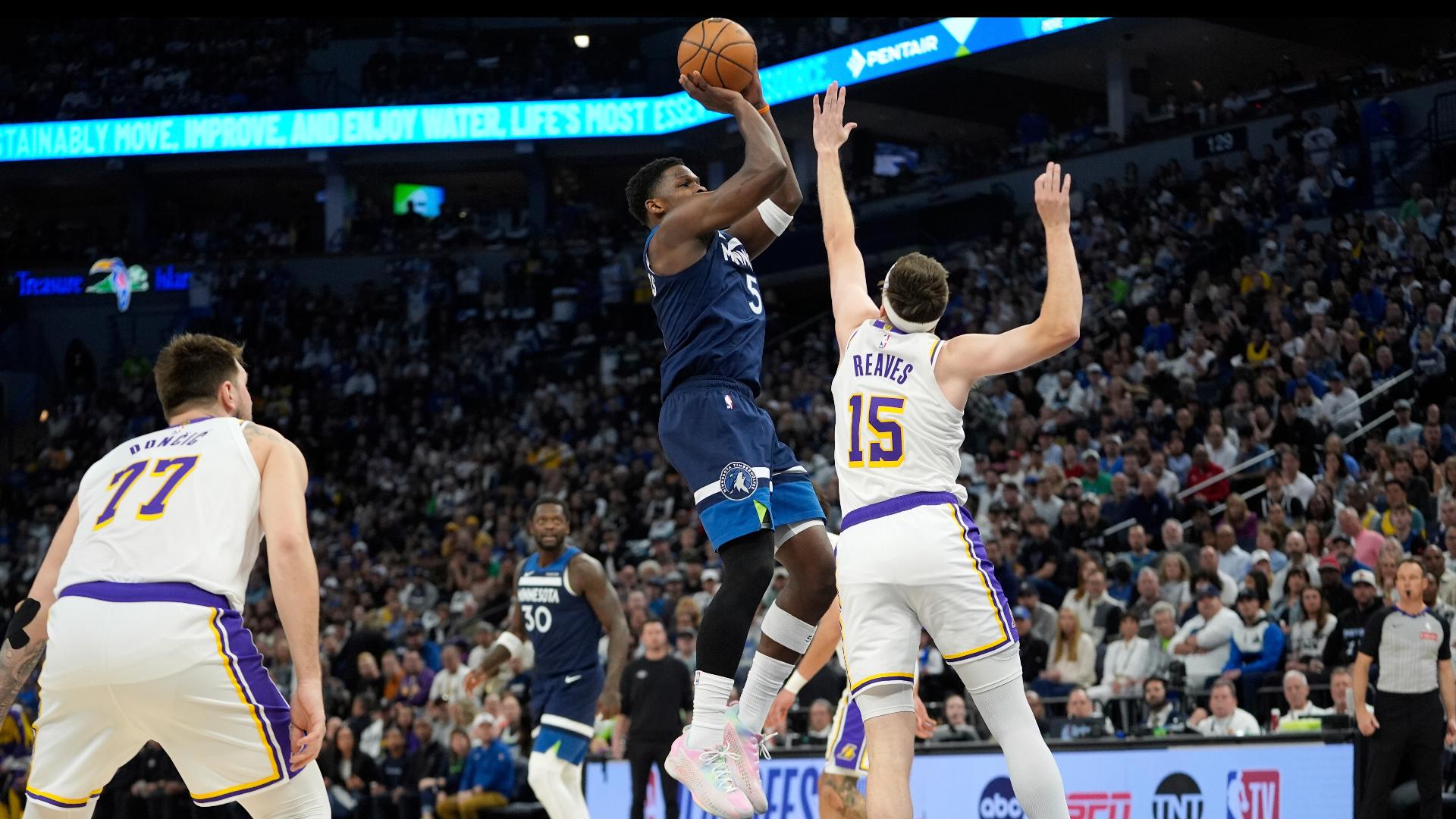 Timberwolves rally to beat Lakers 116-113, lead series 3-1 | kare11.com