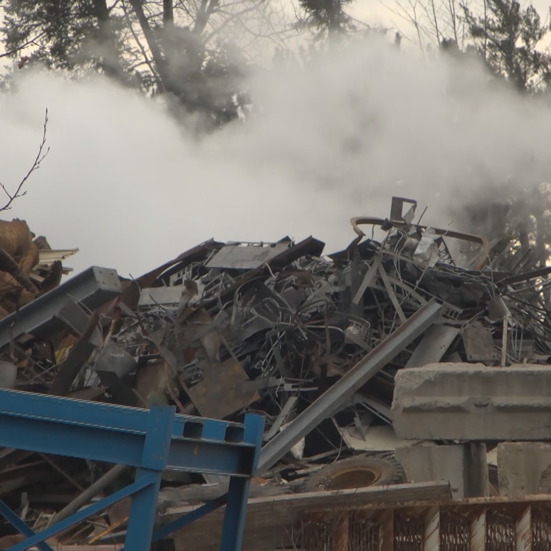 Fire at recycling center in northern MN likely caused by car explosion ...