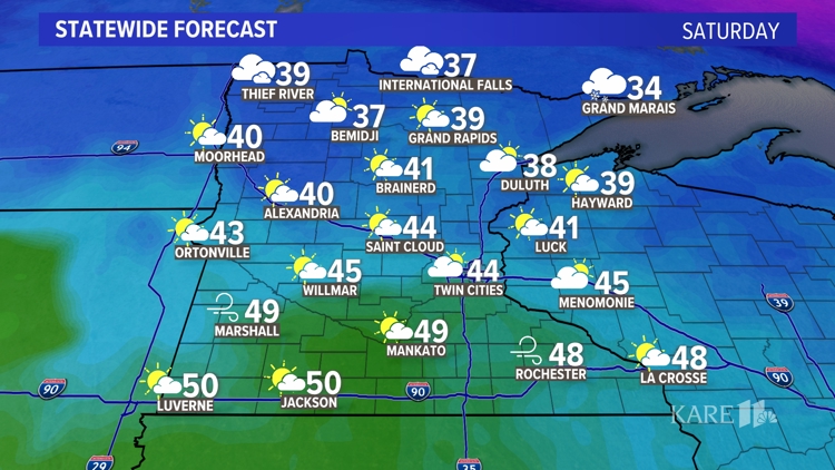 Current weather forecast in the Twin Cities | kare11.com