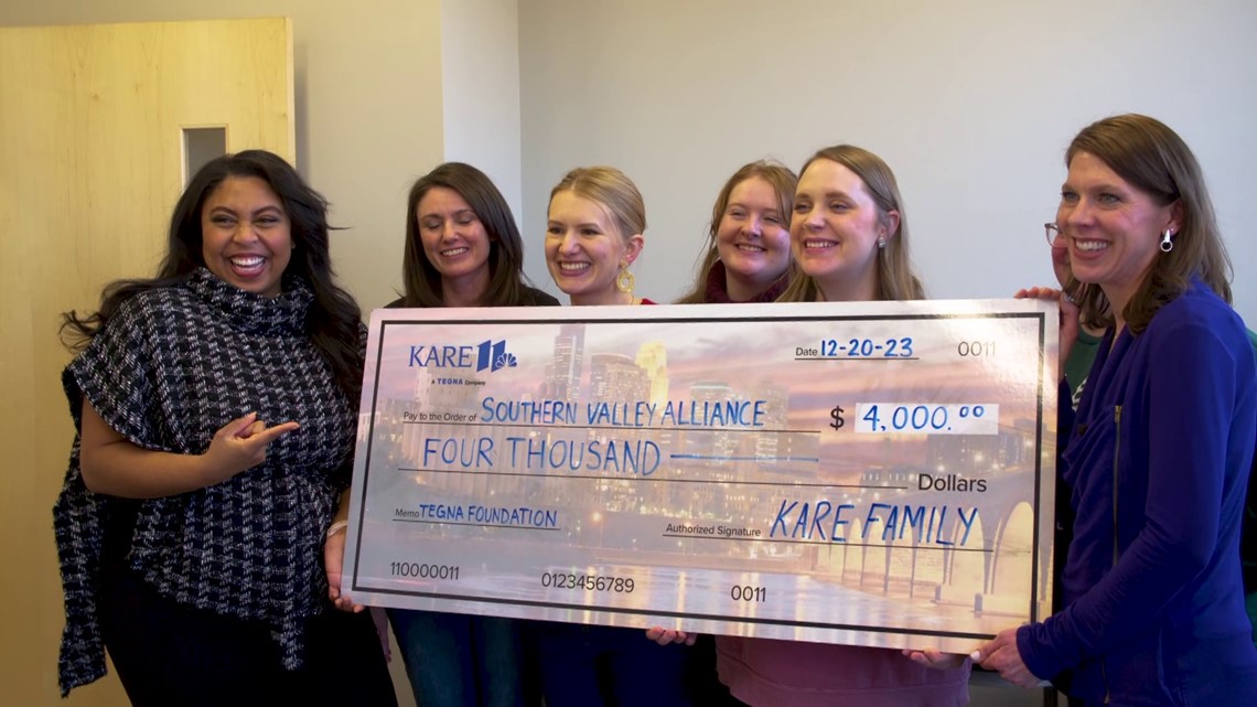 Southern Valley Alliance receives TEGNA Foundation grant | kare11.com