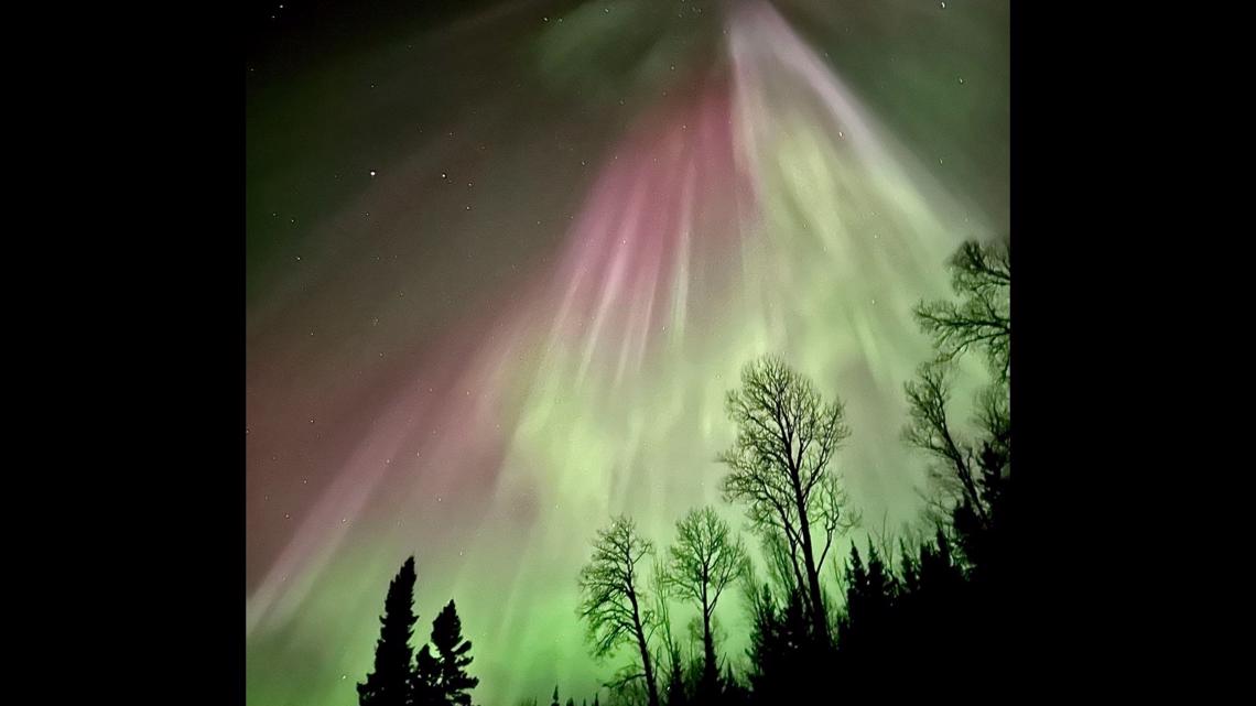 Northern lights visible over Minnesota, Wisconsin | kare11.com