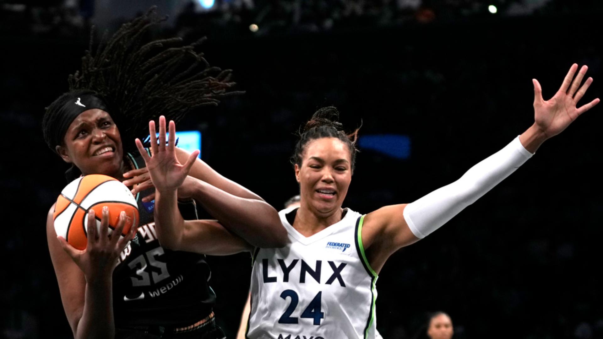 Lynx stun Liberty with 95-93 overtime win in WNBA Finals | kare11.com