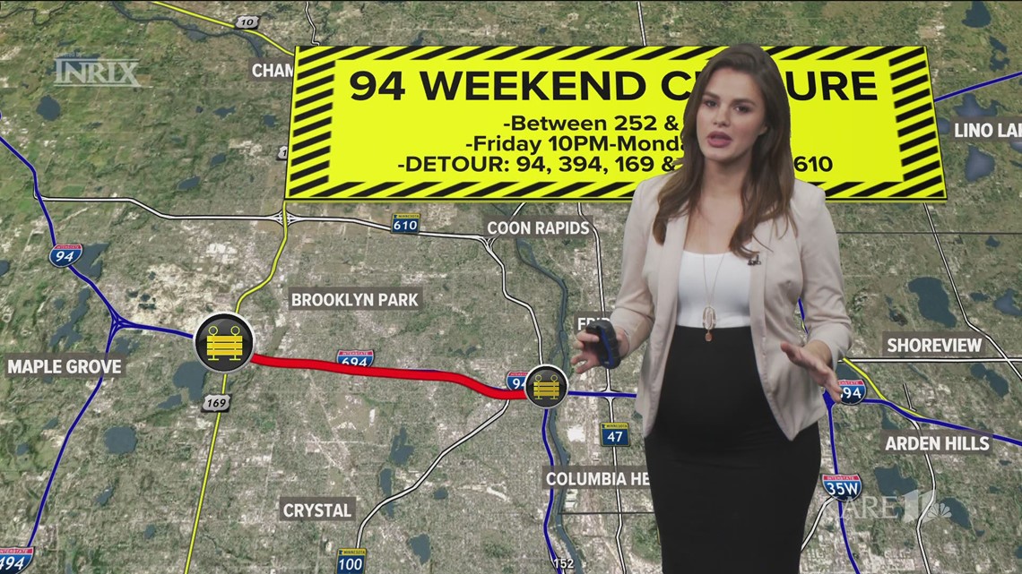 Major road projects to challenge drivers this weekend | kare11.com