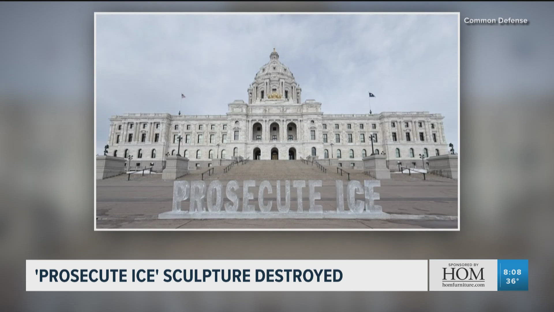 Conservative activist arrested after destroying anti-ICE sculpture ...