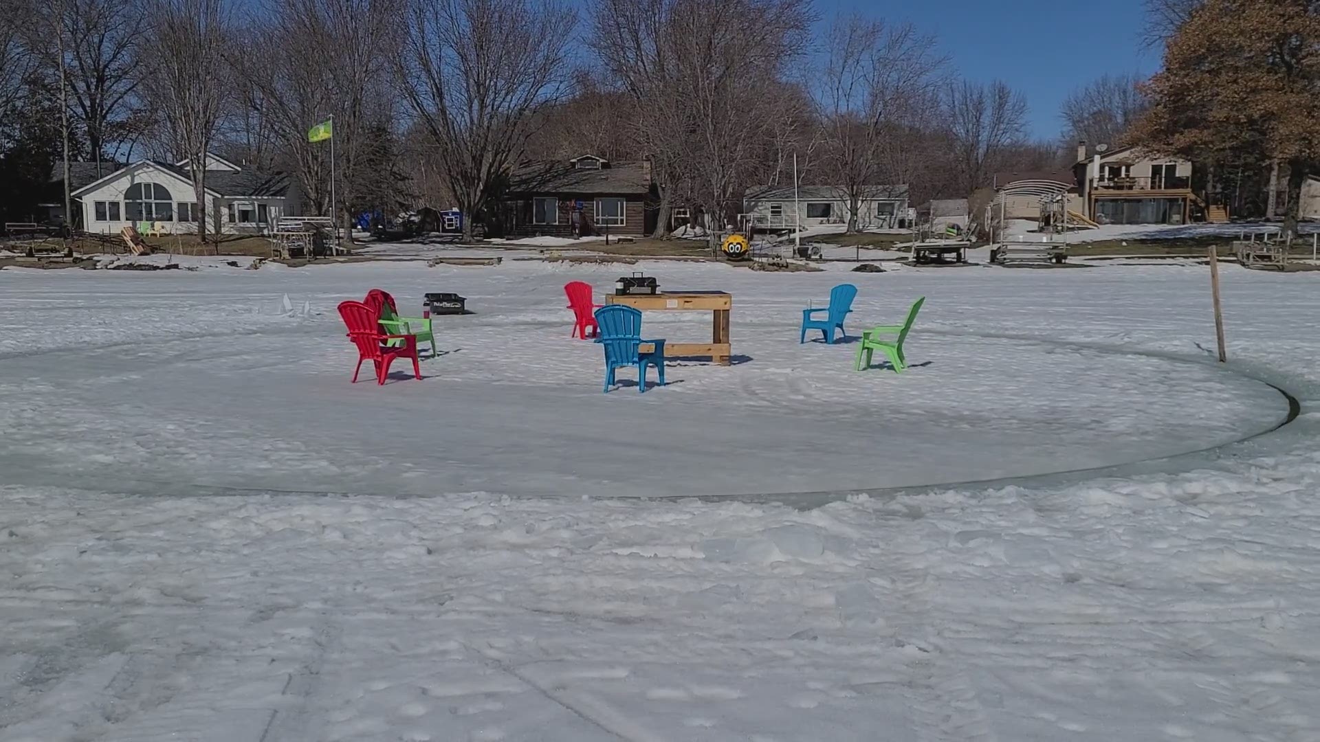 60' Ice Carousel on Coon Lake | kare11.com